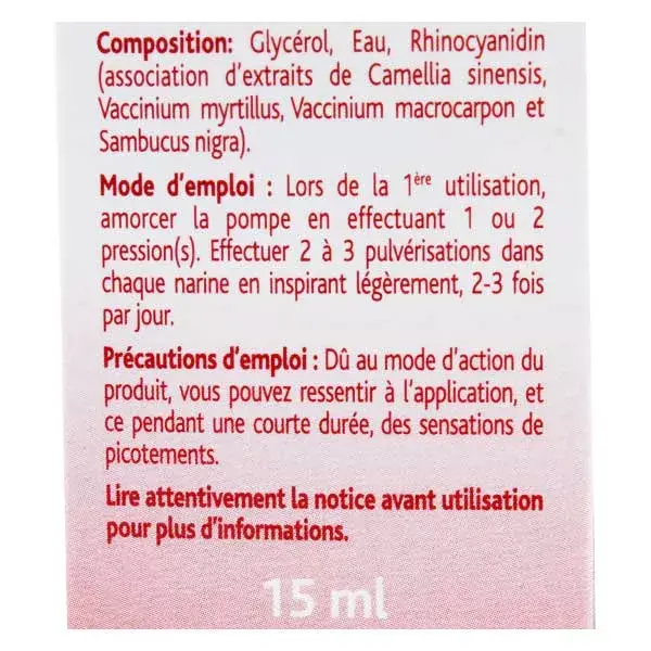 Humer Sinusite Nez Très Bouché 15ml | Prix discount