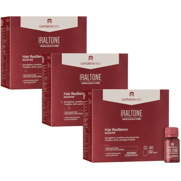 Iraltone Hair Resilience Booster 3 x 30 capsules buvables unidoses ...