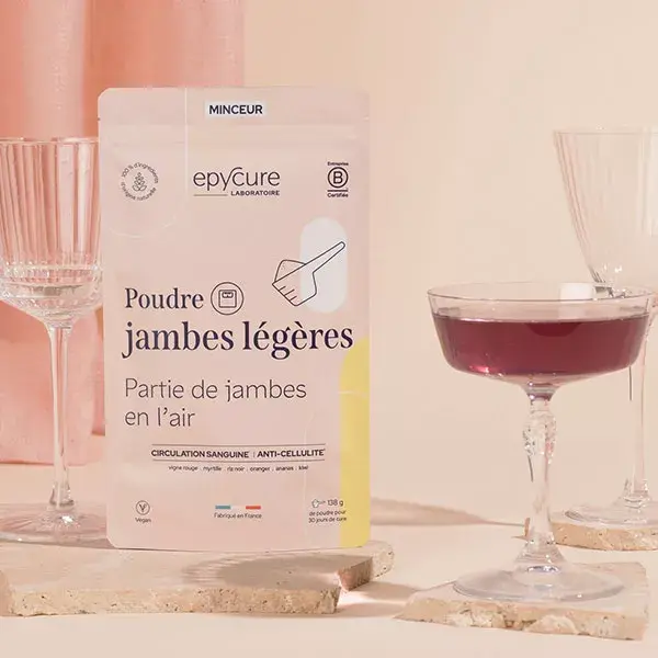 Epycure Minceur Poudre jambes légères pour réduire la cellulite