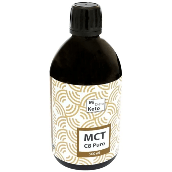 100% Natural Aceite MCT C8 Puro 500 ml