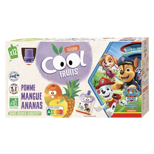 Vitabio Cool Fruits Pack La Pat' Patrouille Bio | Atida | Santediscount