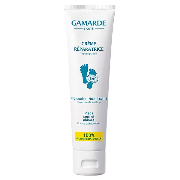 Gamarde Podologie Crème Réparatrice Pieds Secs Bio 100ml | Prix réduit