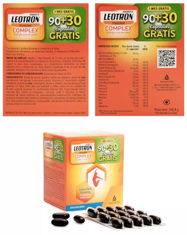 Leotron Complex 90+30 Cápsulas - Atida