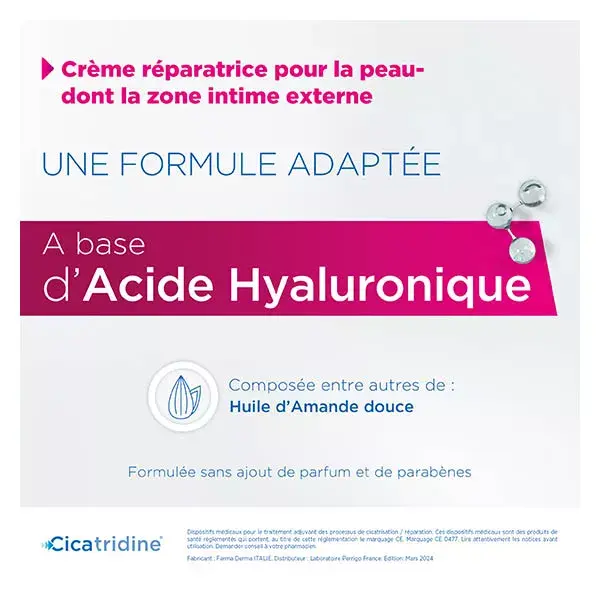 Cicatridine cream tube 30g