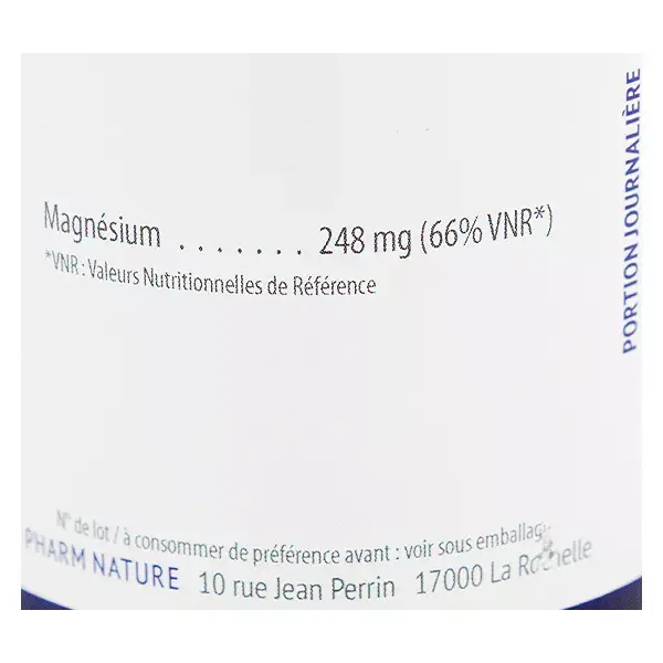 Pharm Nature Micronutrition Magnésium Bisglycinate Chélaté 60 gélules ...