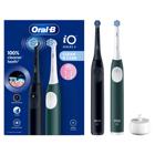 Oral-B iO2 Series Night Electric Toothbrush, Black/Forest Green | Atida