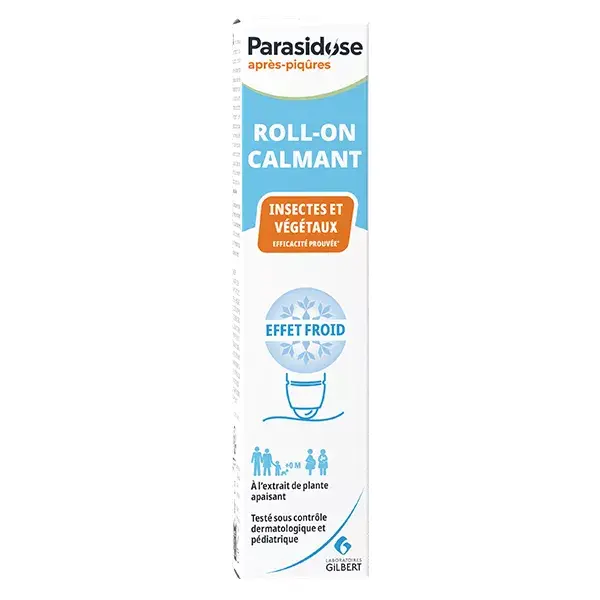 Parasidose Moustiques Soins Après-Piqûres Roll-On Apaisant 15ml | Pas cher