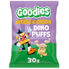 Comprar Goodies Snack Sabor Cheese&Onion Dinosaurio 30 gr | Atida