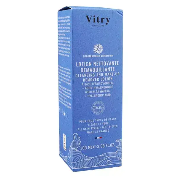 Vitry Visage Lotion Nettoyante Démaquillante 100ml | Pas cher