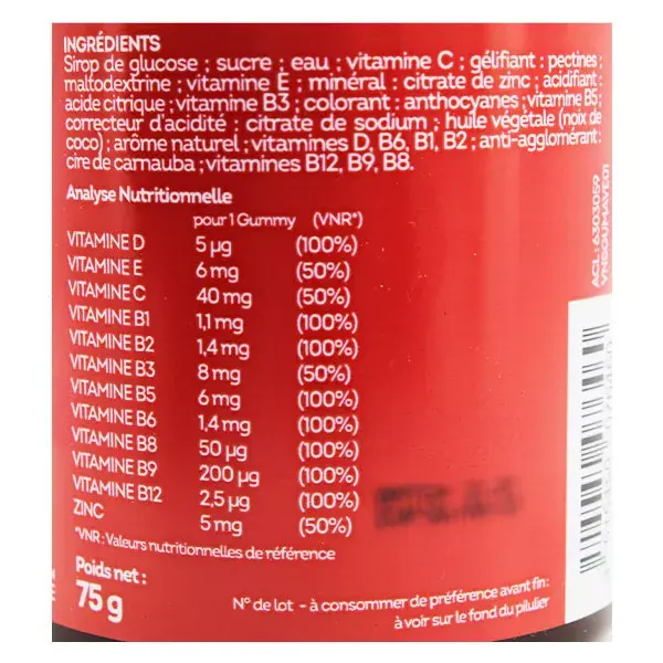 Nutrisanté Vitavea Multi Vitamines Adulte 30 gummies | Pas cher