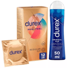 Buy Durex Play Original Intimate Lubricant 50 ml + Real Feel Condoms 12 ...