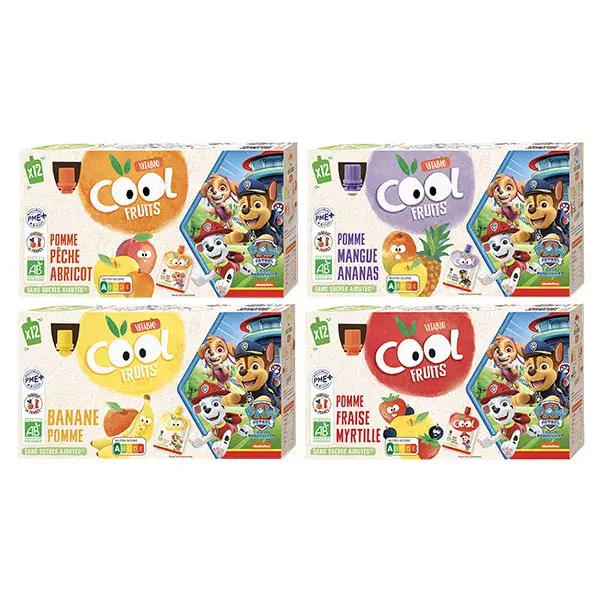 Vitabio Cool Fruits Pack La Pat' Patrouille Bio | Atida | Santediscount