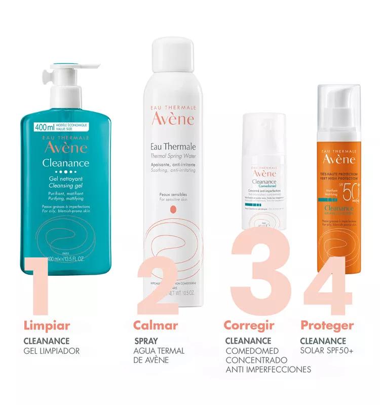 Avene Cleanance Gel Limpiador sin Jabón con Dosificador 400 ml | Atida