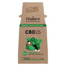 Fitoform CBD25 Mélisse Vitamine B6 Ecopack 14 pastilles | Pas cher