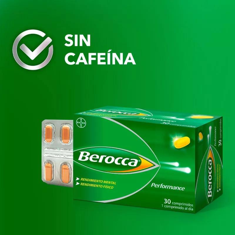 Berocca Performance Vitaminas y Rendimiento Bayer 30 Comprimidos - Atida