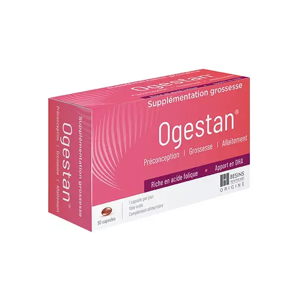 Ogestan Grossesse 90 comprimés | Pas cher