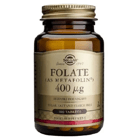 Solgar Folate Metafolin 400 mcg 100 Tablets