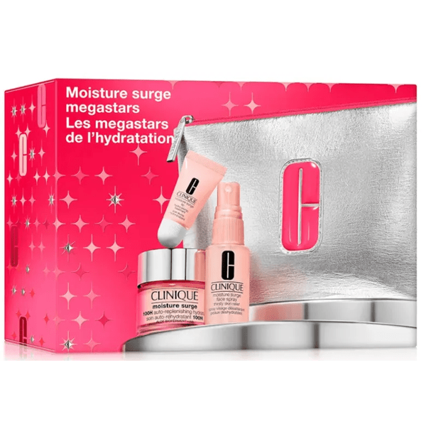 Sérum Clinique Moisture Surge Active Glow 30 ml + Máscara Noturna 30 ml ...