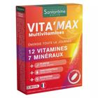 Santarome Bio Vita'max Multivitamines Energie et Vitalité 30 comp