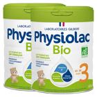 Physiolac Bio Growth Milk 3rd Age 800g - pack of 2