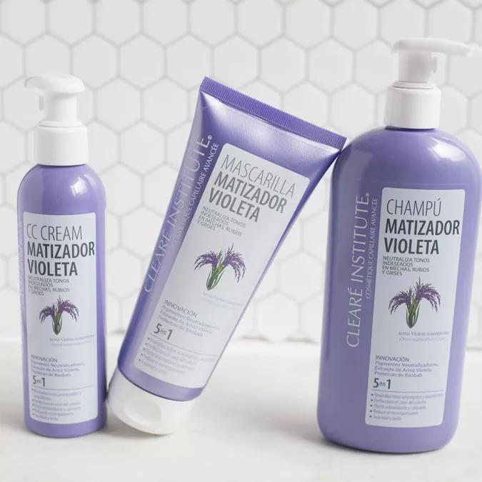 Clearé Institute CC Cream Matizador Violeta 200 ml - Atida