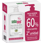 Buy Pack Duplo Sebamed Emulsion Without Soap With Olive Oil 750ml ...