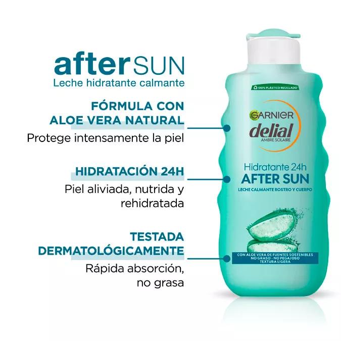 Garnier Delial After Sun Con Aloe Vera 200 ml - Atida
