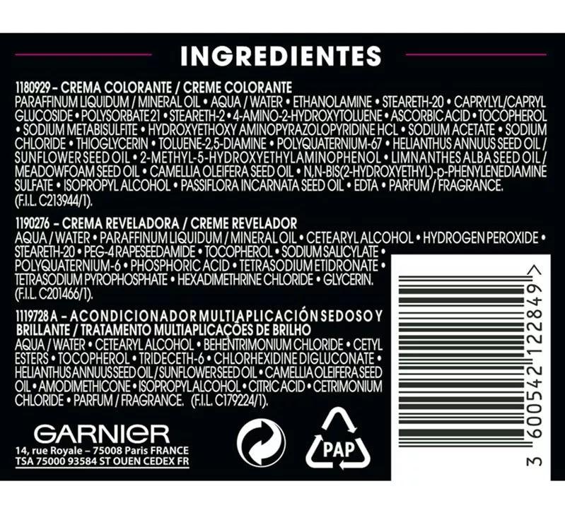 Garnier Olia Tinte Tono 4.26 Violeta Eléctrico - Atida