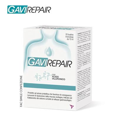 GaviRepair Gaviscon Trattamento Reflusso Gastroesofageo 20 Bustine ...