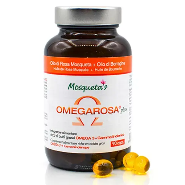 Mosqueta's Omegarosa Plus 90 capsules | Low Prices
