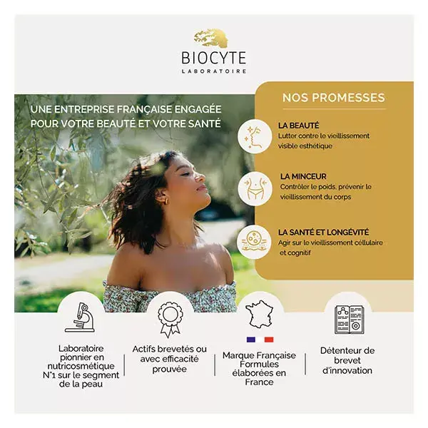 Biocyte Hyaluronic Forte 300mg 90 gélules | Pas cher