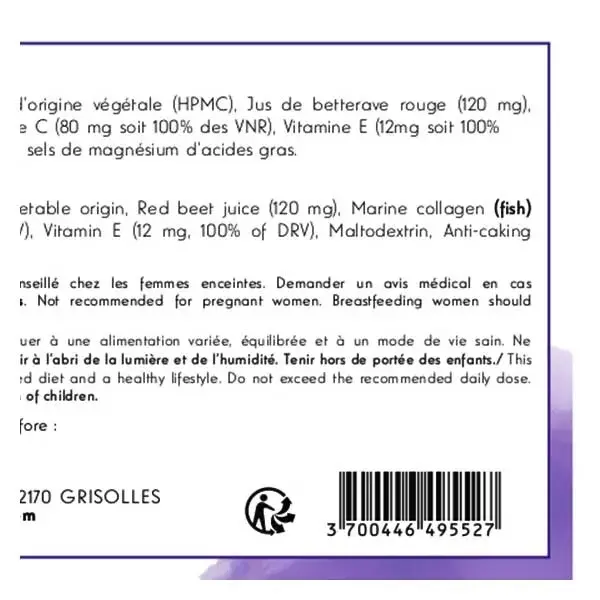 Belle & Bio Acide Hyaluronique Bio 90 gélules | Pas cher