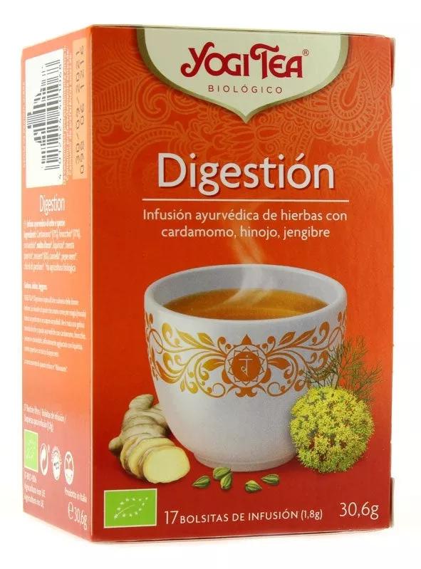 Yogi Tea Infusión Digestión 17 Bolsitas - Atida