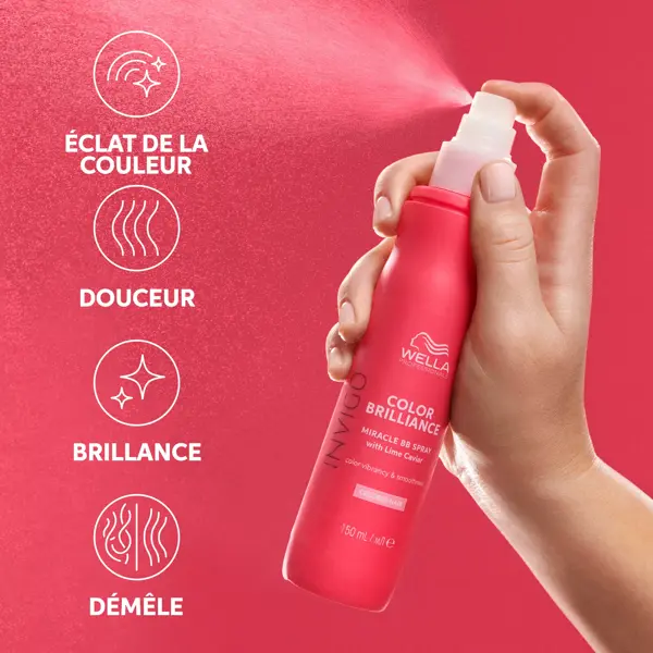 Invigo Color Brilliance Spray BB démêlant lissant cheveux colorés 150ml