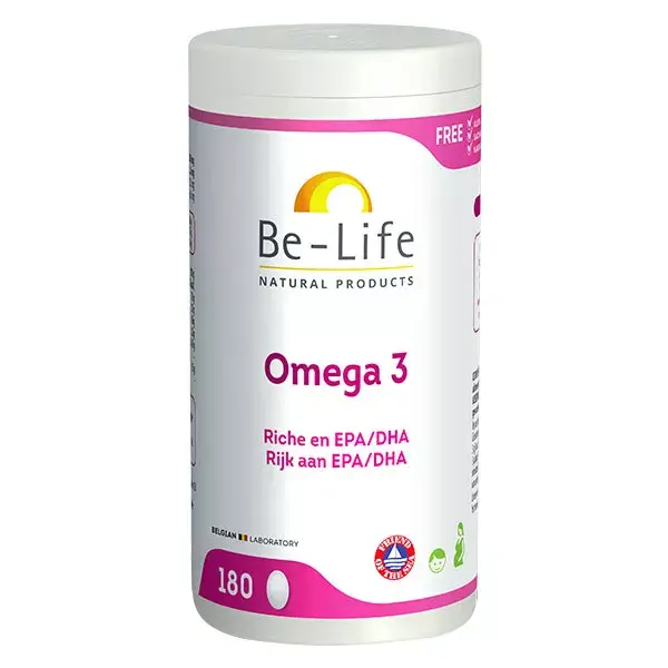 Be-Life Omega 3 500 180 capsules | petit prix