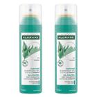 Klorane Duo Spray Shampoing Sec à l'Ortie Cheveux Gras Lot de 2 x 150ml ...