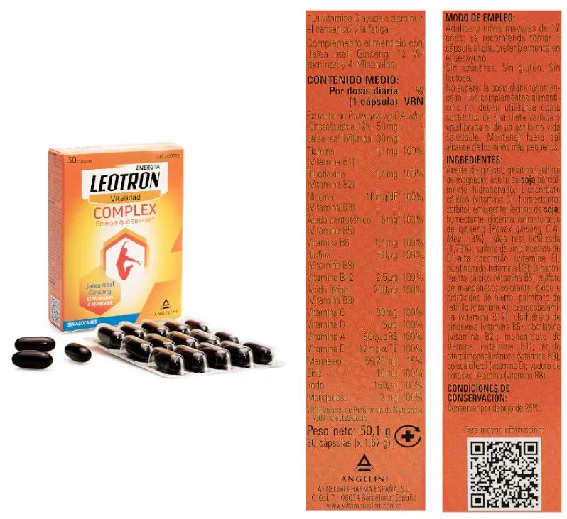 Leotron 30 Cápsulas - Atida