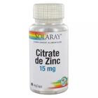 Solaray Citrate de Zinc 15mg 60 capsules végétales