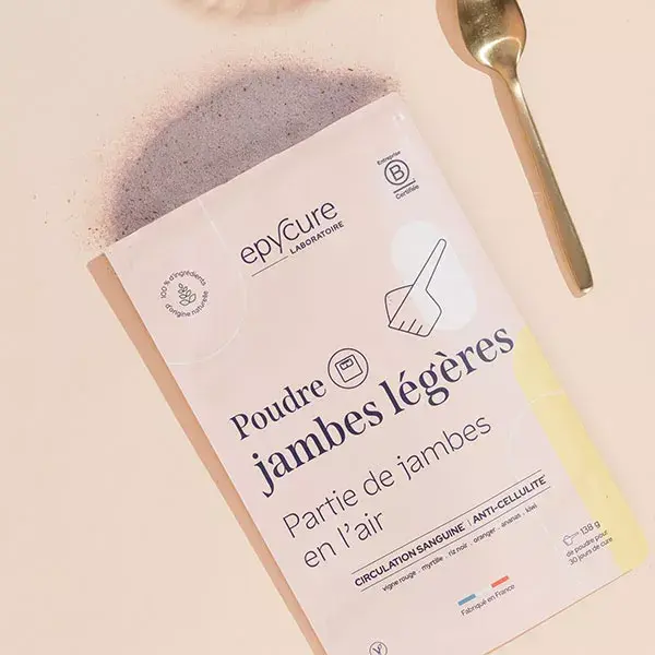 Epycure Minceur Poudre jambes légères pour réduire la cellulite