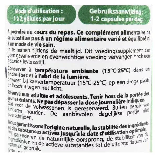Vit'all+ Chrysanthellum 500mg Bio 60 gélules végétales | Pas cher