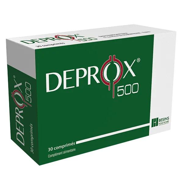 Besins Deprox 500 Boîte de 30 comprimés | Atida | Santédiscount