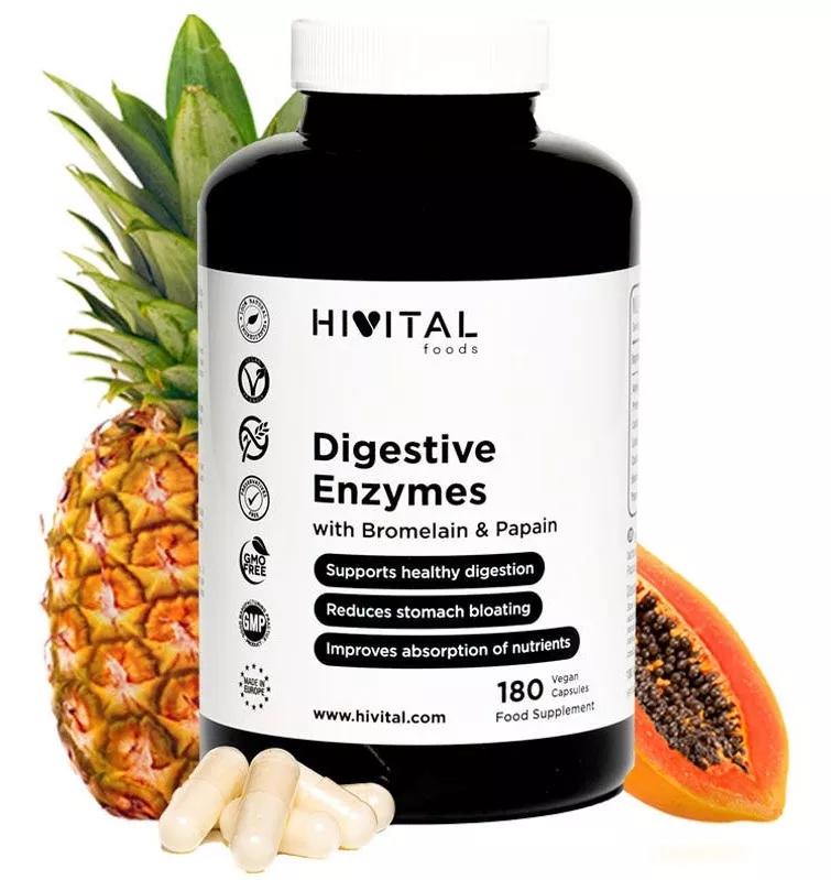 Hivital Enzimas Digestivas 180 Cápsulas - Atida