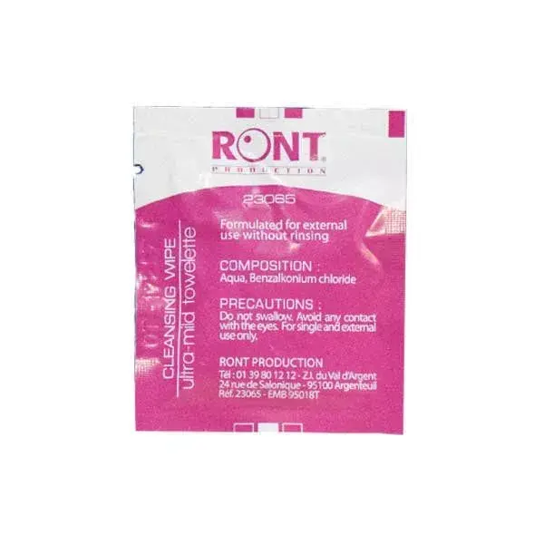 Ront Lingettes Intimes Nettoyant Corporel 20 unités| Atida | Santediscount