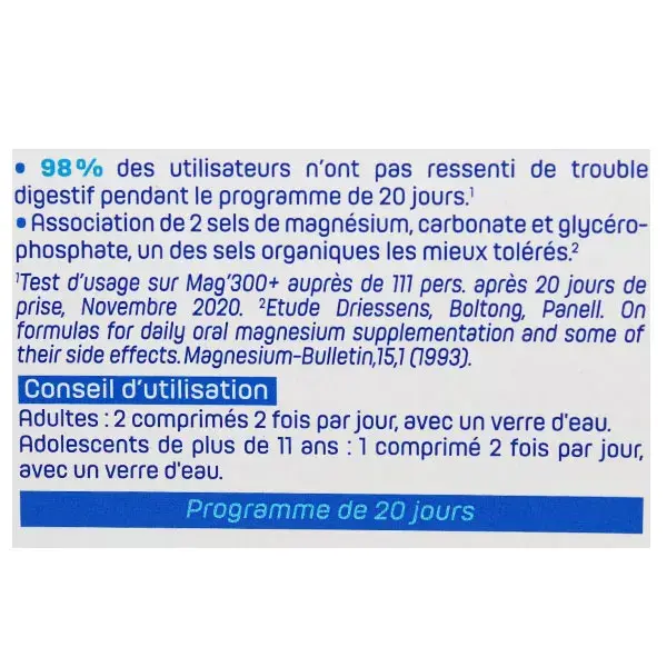 Acheter Magnésium 300+ de Bioptimum | Prix discount