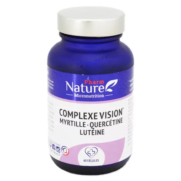 Pharm Nature Micronutrition Complexe Vision 60 gélules | Pas cher