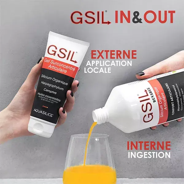 Aquasilice GSIL Gel Surconcentré Articulaire 200ml | petit prix