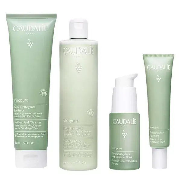 Caudalie Routine Anti-Imperfections Vinopure | petit prix