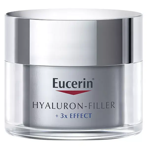 Eucerin Hyaluron-Filler +3x Effect Soin de Nuit Anti-Âge Tous Types de Peaux 50ml | Pas cher