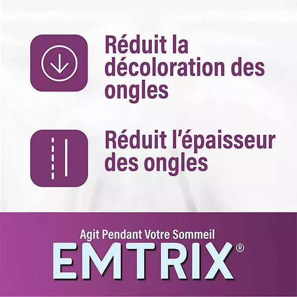 Emtrix Patch Nuit Traitement Mycose de l'Ongle 14 patchs | Pas cher