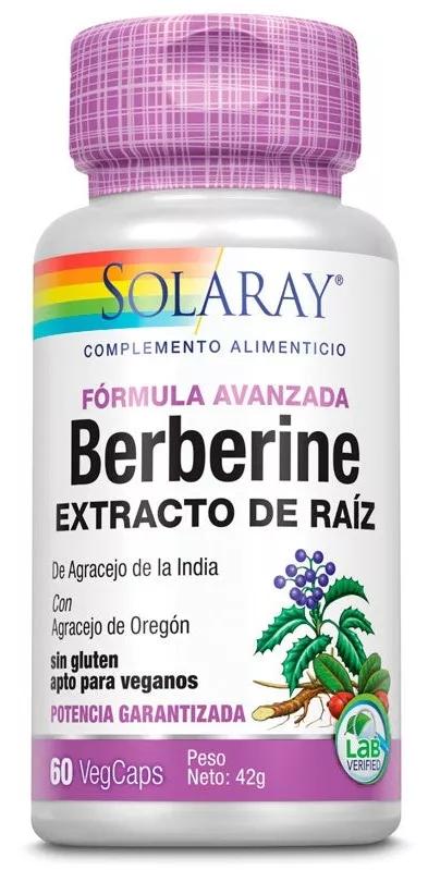 Solaray Berberine 60 Cápsulas Vegetales - Atida